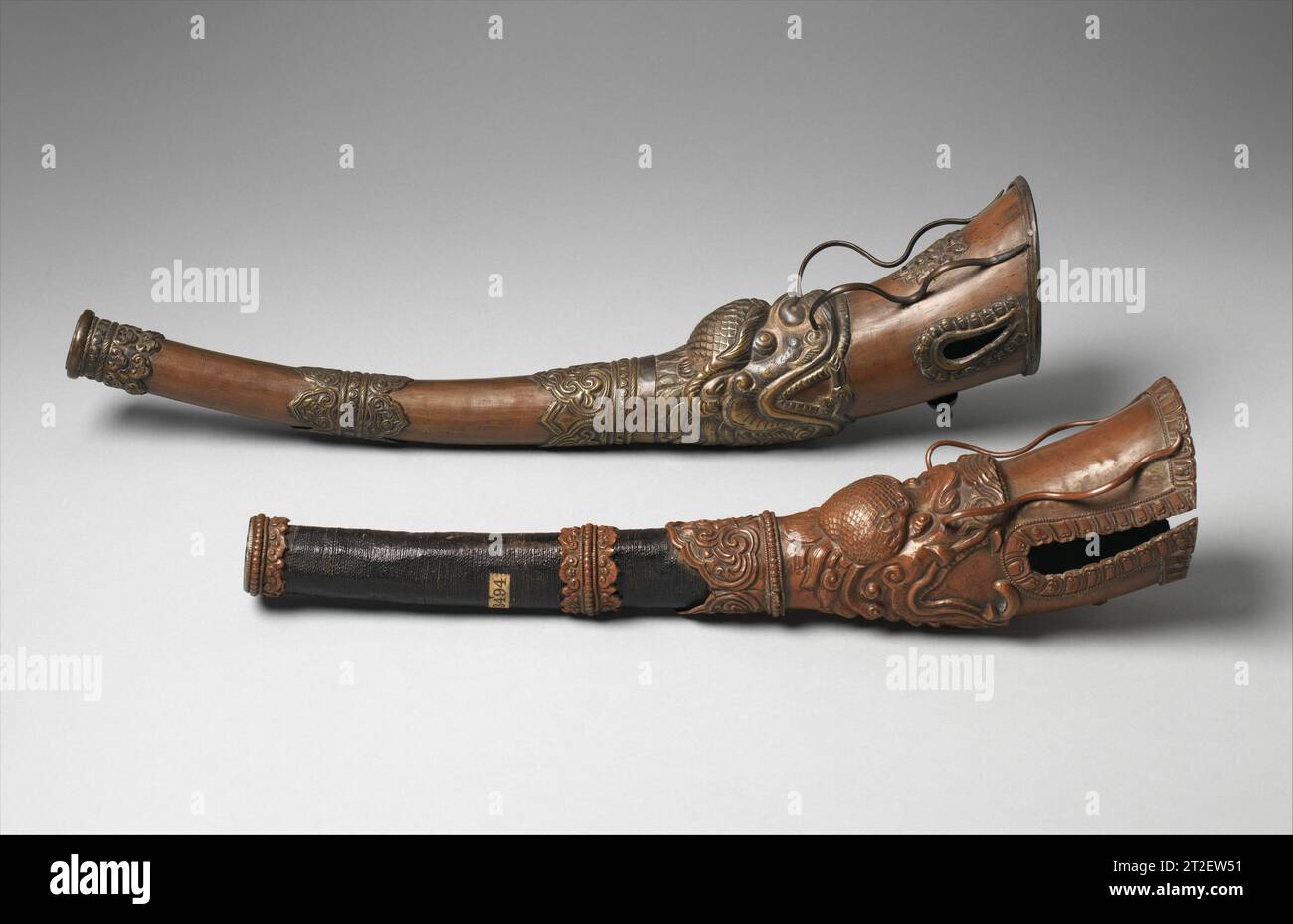 Rkangling Tibetan 19th century The thighbone of a lama priest is the ...