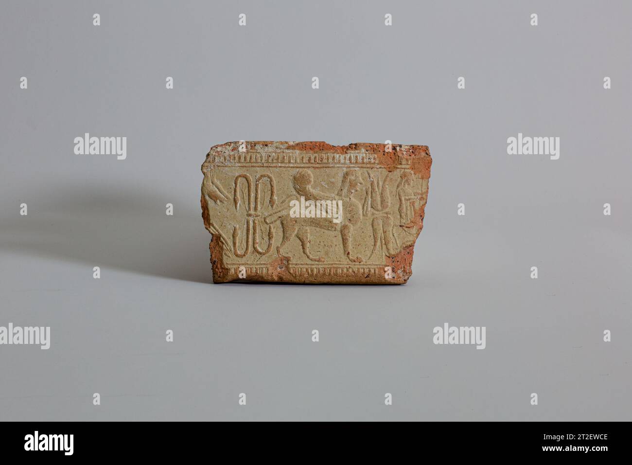 Fragment of a terracotta relief vase Greek, Sicilian 6th century BCE ...