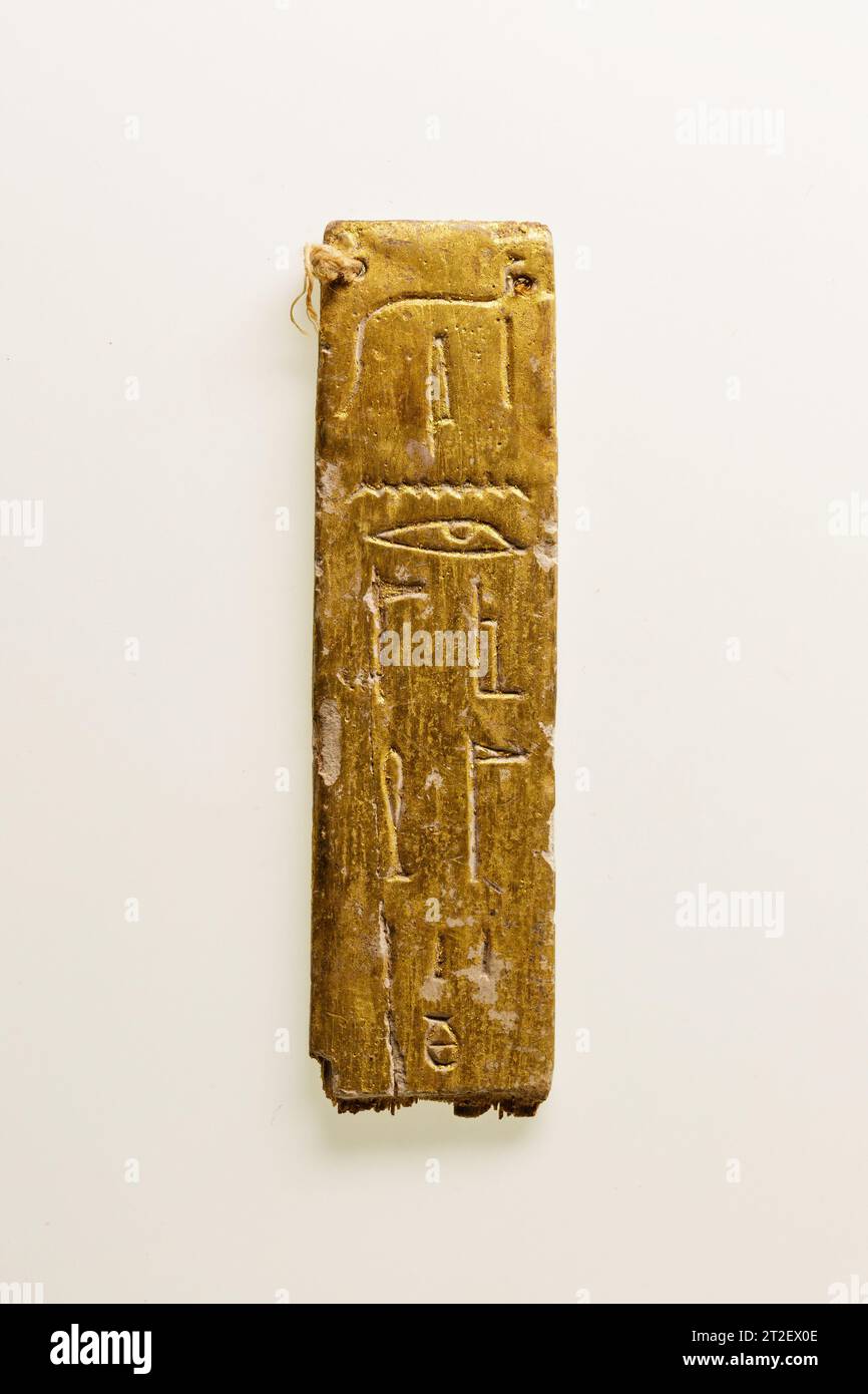 Tablet Amulet Late Period 522–343 B.C. View more. Tablet Amulet. 522 ...