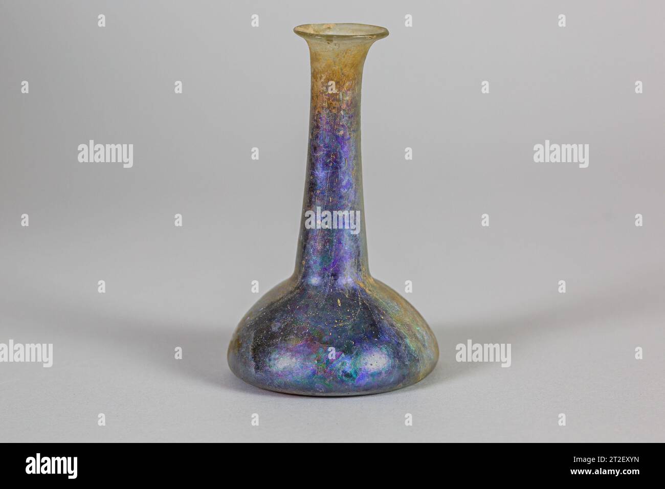 Glass perfume bottle Roman late 1st–3rd century CE Colorless.Outsplayed ...