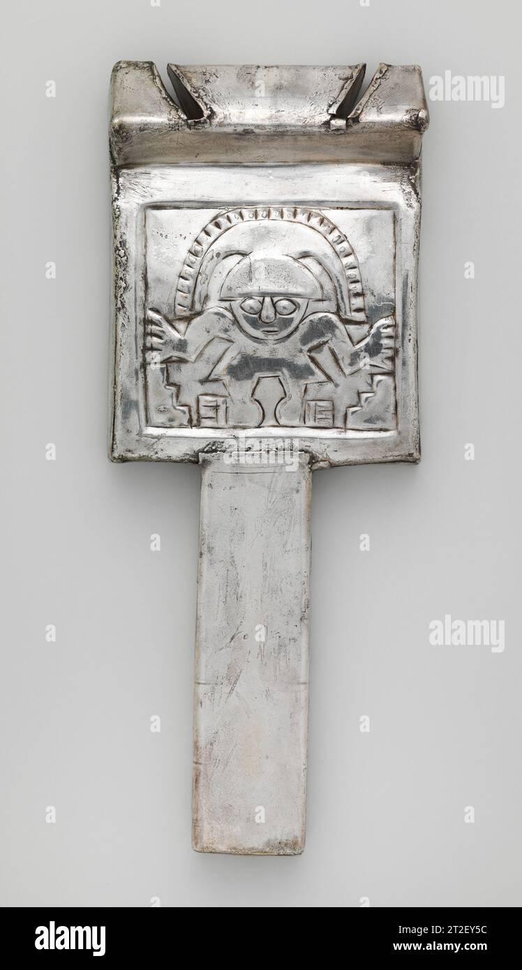 Miniature mirror Chimú or Chancay artist(s) 1300–1470 CE View more ...