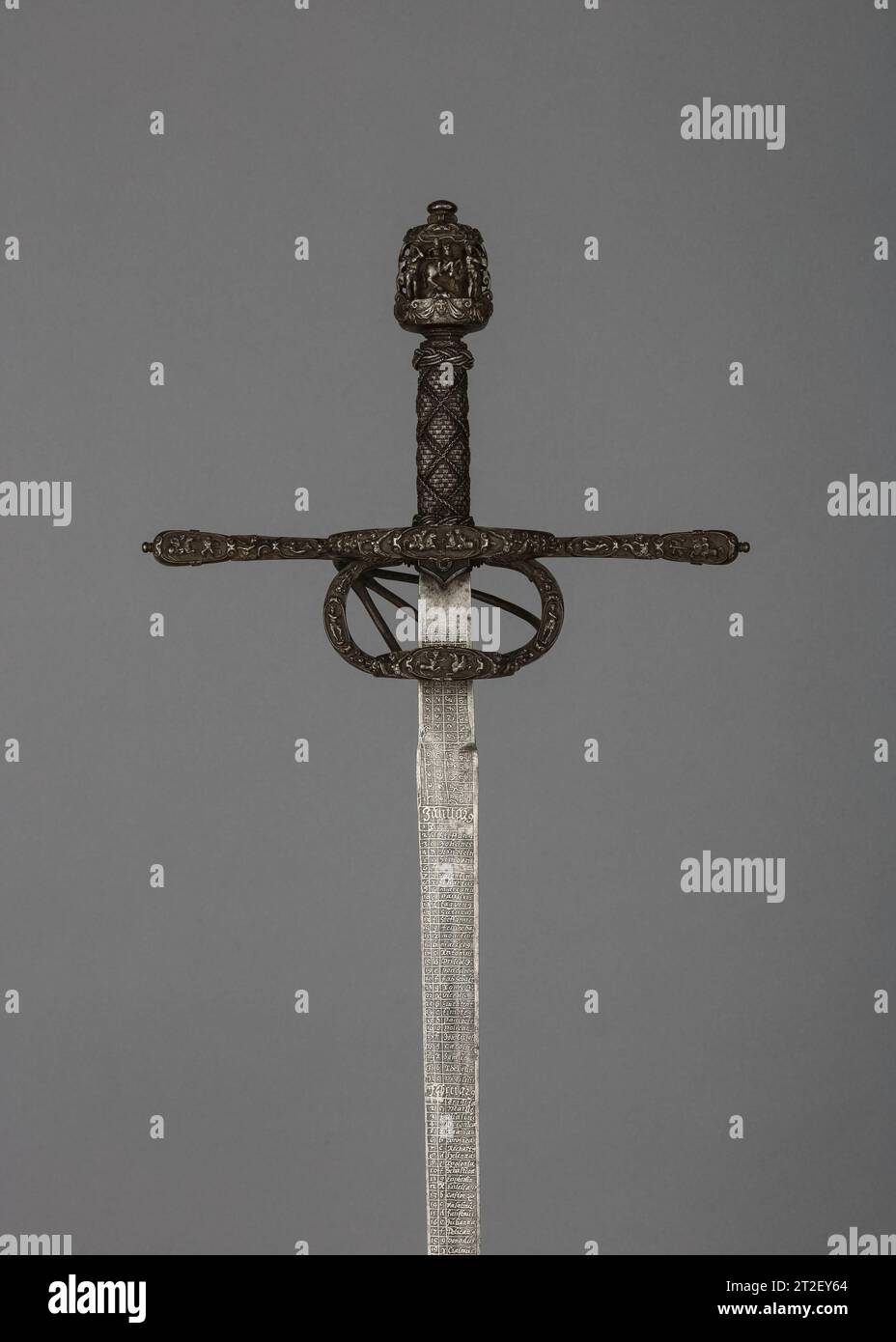 Sword with Calendar Blade hilt, Italian; blade, German ca. 1575 View ...