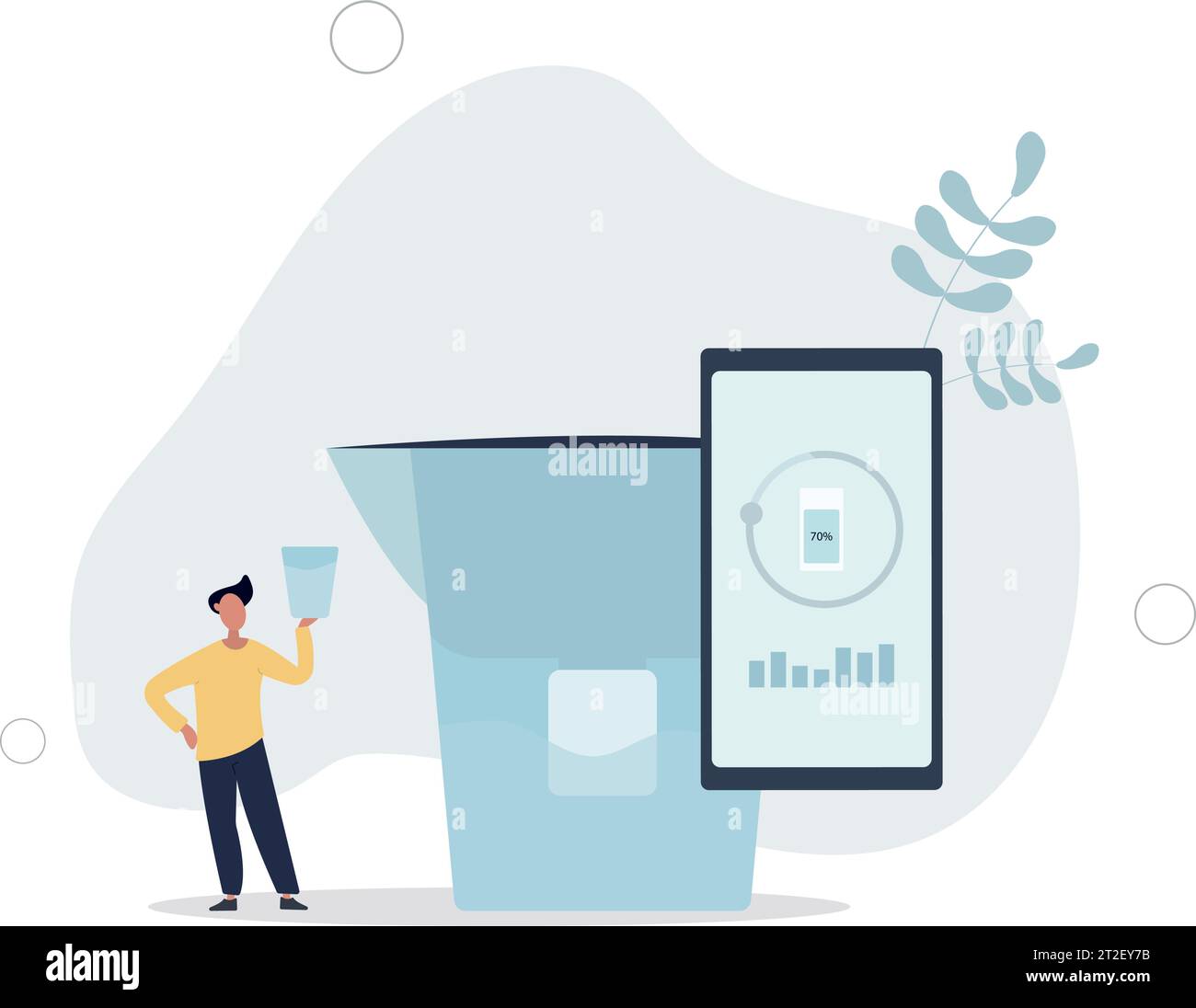 Water purification. installation and inspection of huge filters by ...