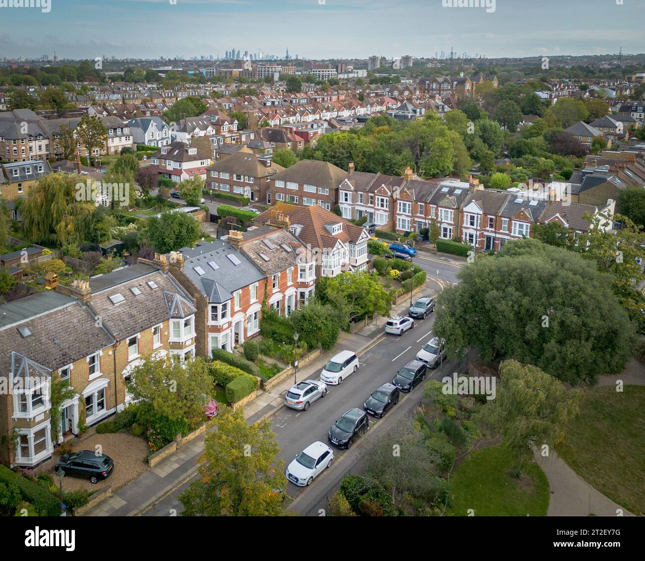 Aerial view of wimbledon hi-res stock photography and images - Alamy