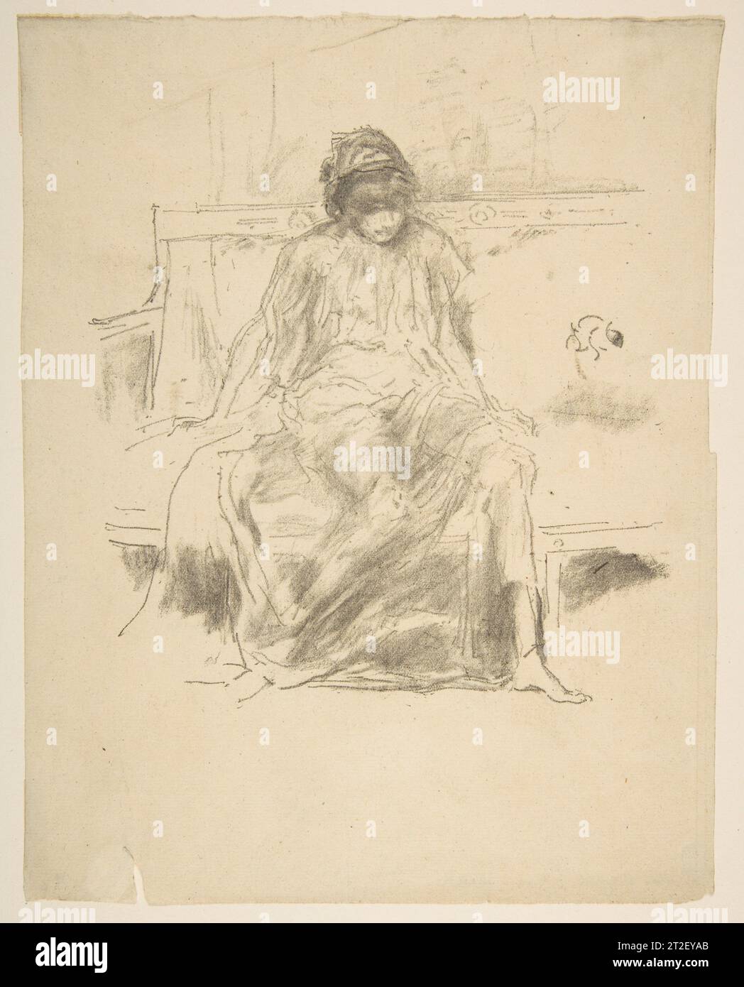 The Draped Figure, Seated James McNeill Whistler American Publisher ...