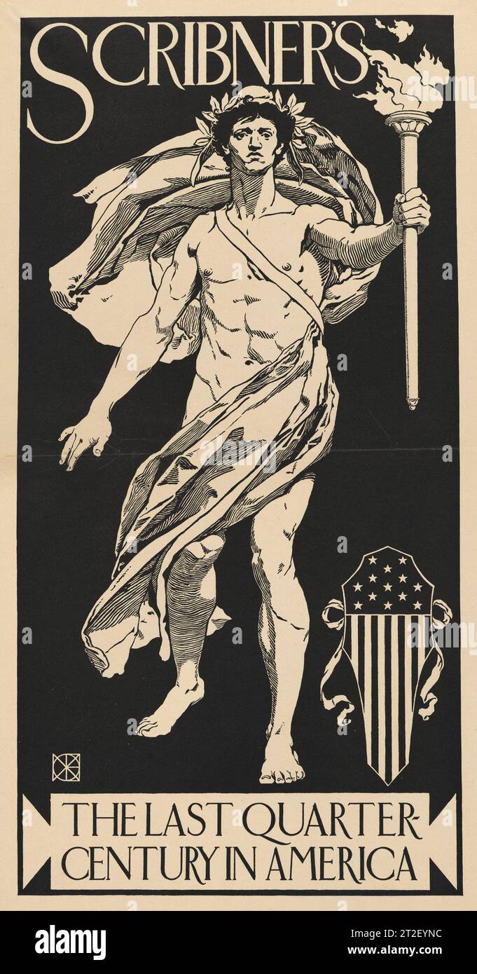 Scribner's The Last Quarter-Century in America Kenyon Cox American ...