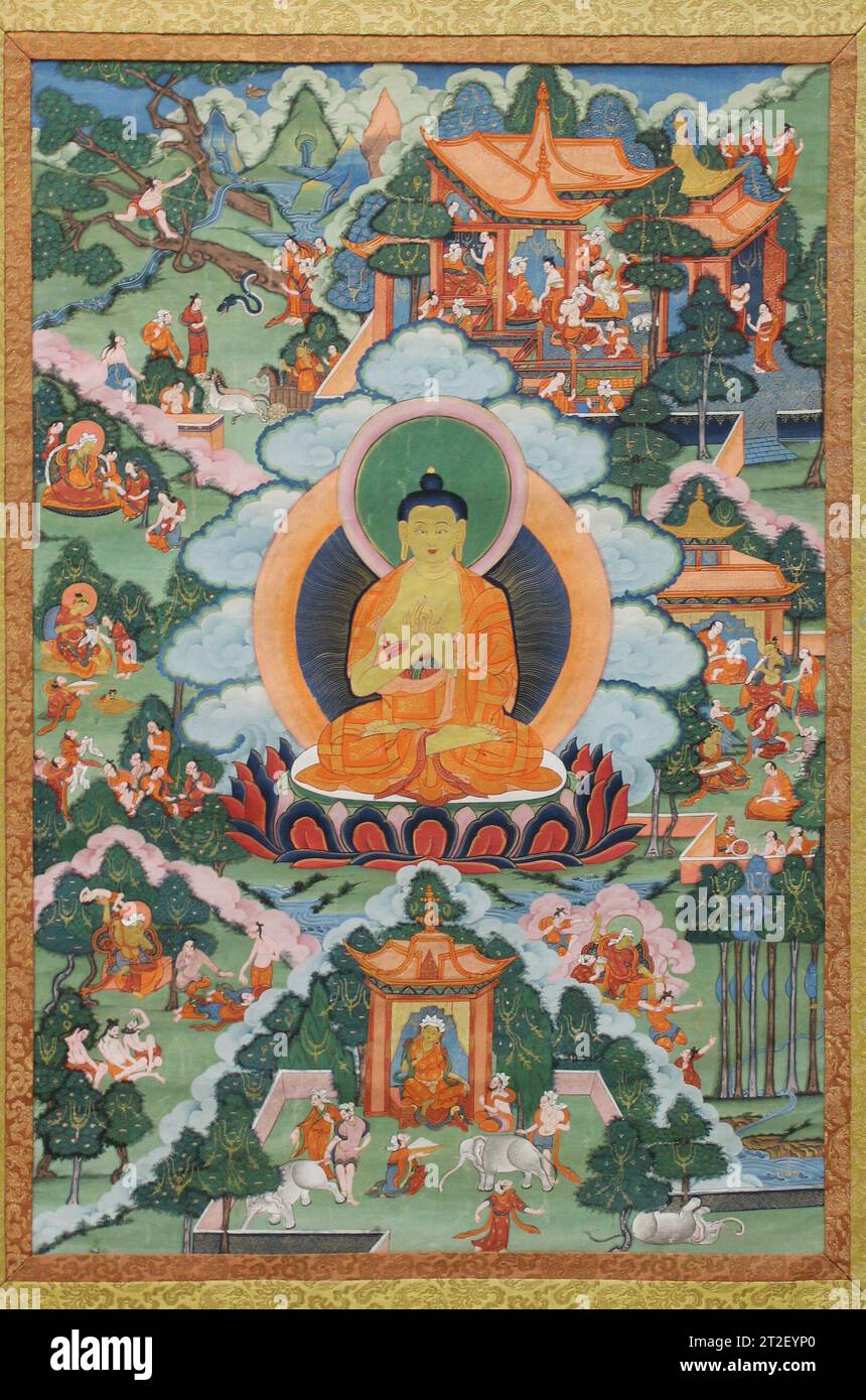 Tangka with Buddha Tibet 19th century View more. Tangka with Buddha ...