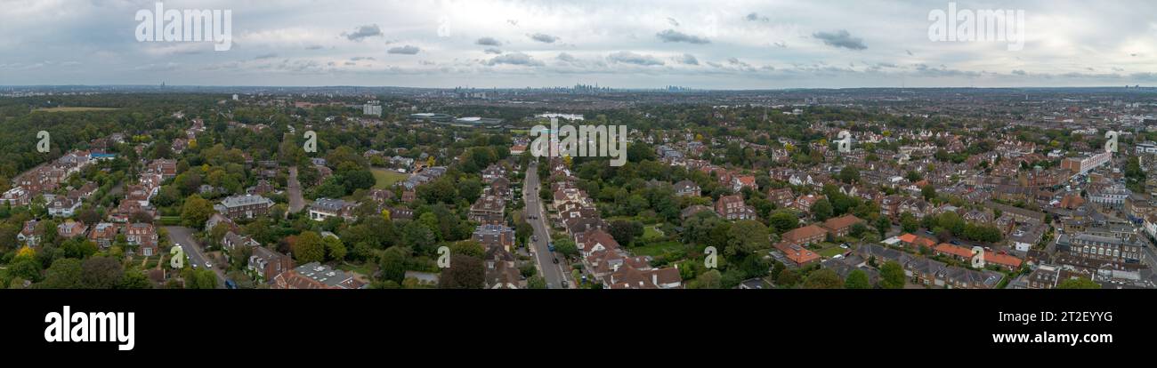 Aerial view london suburbs from above hi-res stock photography and ...