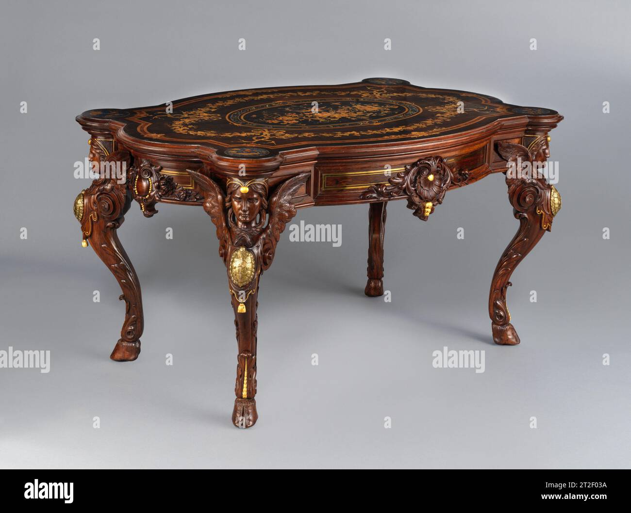 Center table Gustave Herter German (Stuttgart, principality of ...