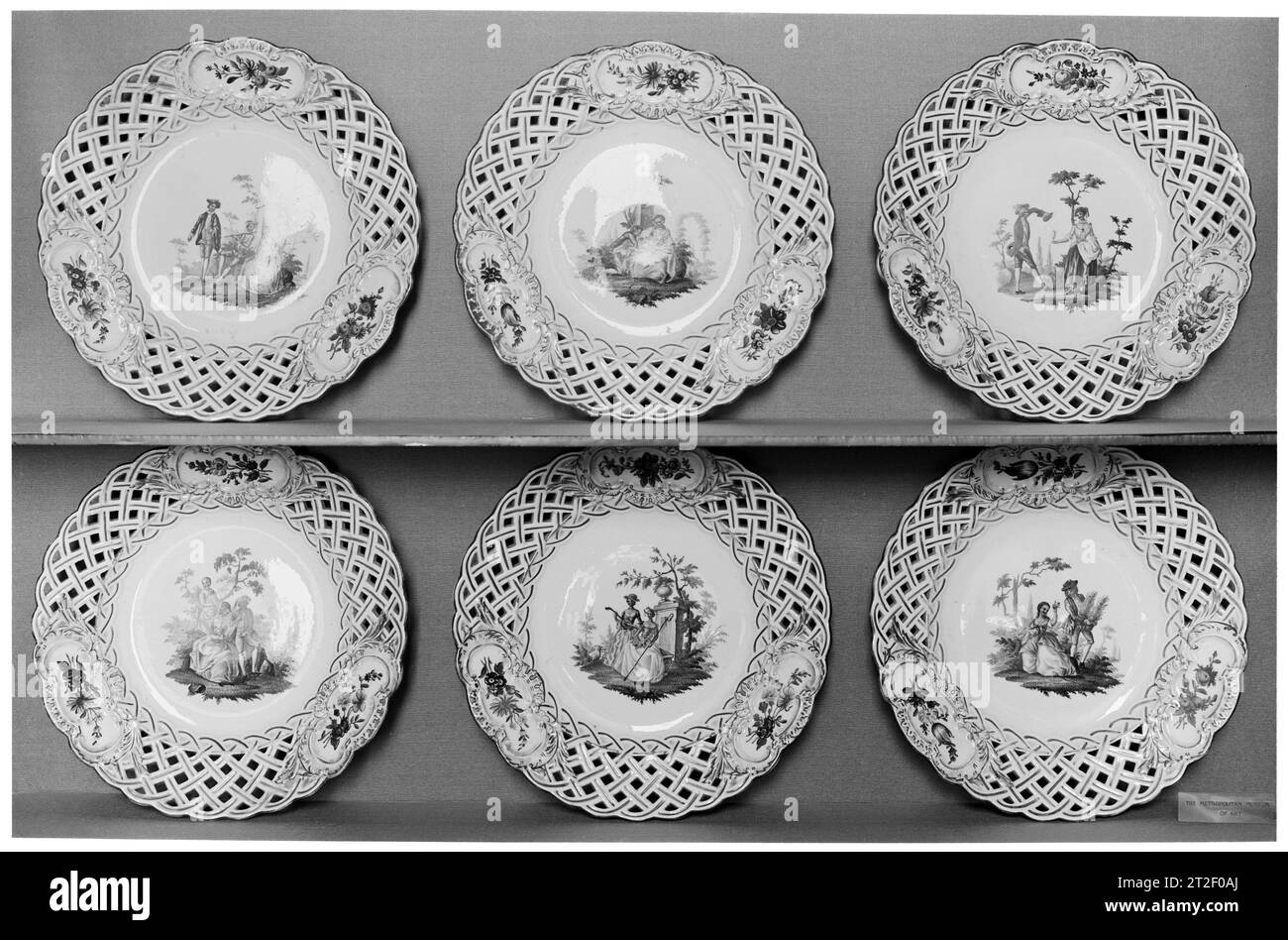 Plate (one of six) Manufactory Meissen Manufactory German late 19th ...