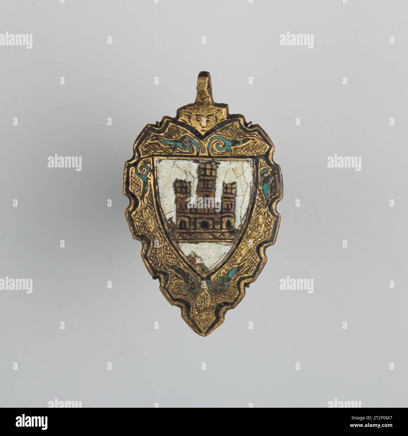 Badge or Harness Pendant Spanish 14th–15th century Heraldry, or coat-of ...