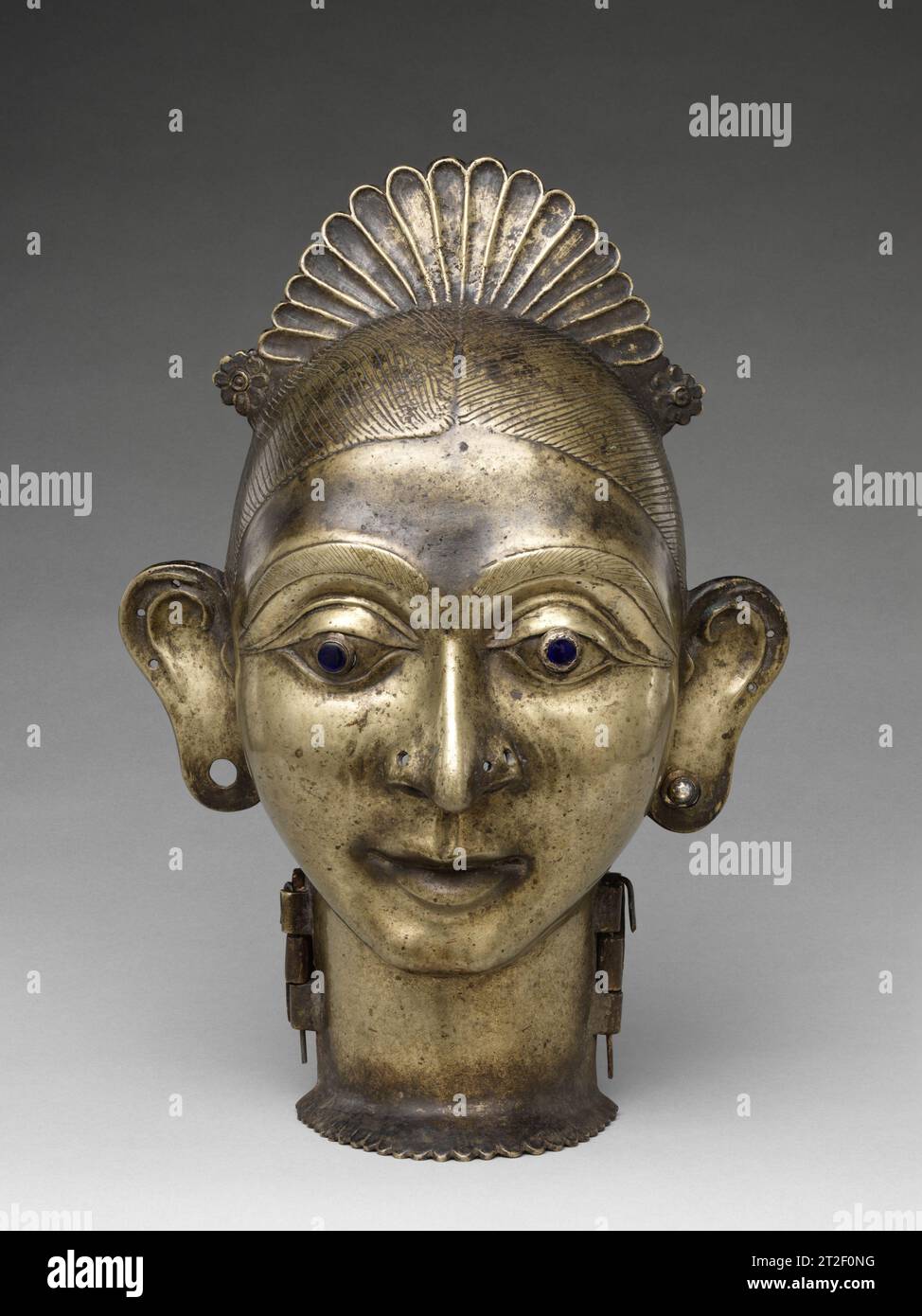 Processional image of the goddess Gauri South India, Karnataka ca. 18th ...