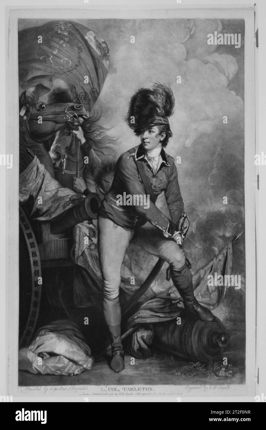 Lieutenant-Colonel Banastre Tarleton Various artists/makers October 11 ...