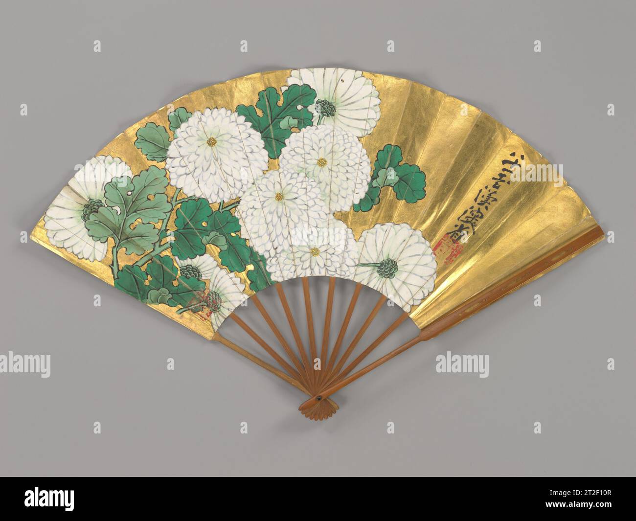 Chrysanthemum Ogata Kenzan Japanese 1743 A cluster of white ...