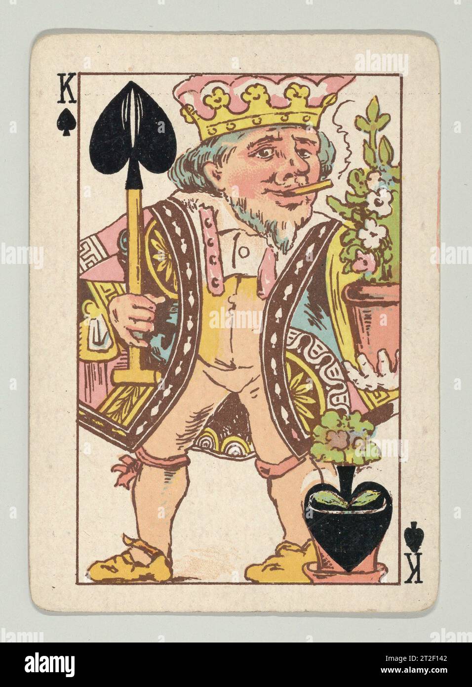 Harlequin Series 2, a set of playing cards issued as premiums by Kinney ...