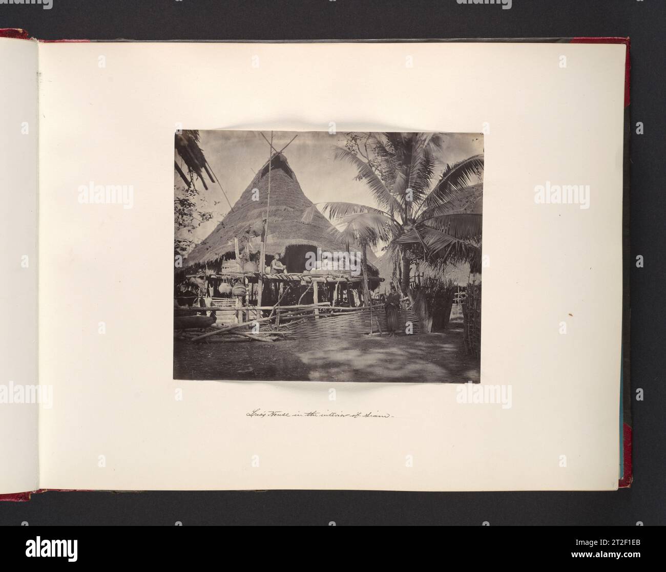 Laos House in the interior of Siam Attributed to John Thomson British ...