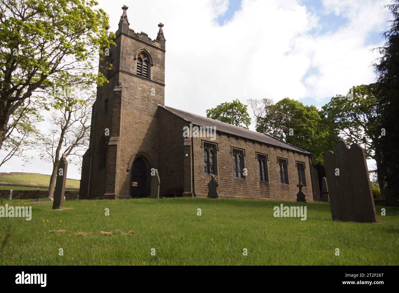 Christ Church Lothersdale, North Yorkshire, England, UK - building ...