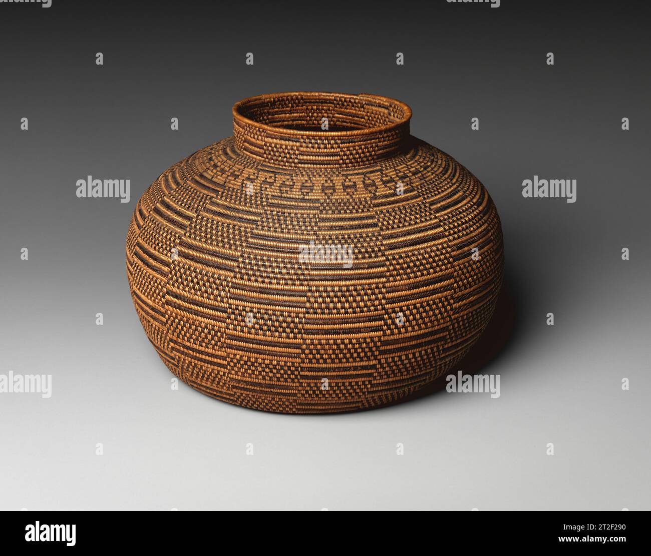 Basket jar Chumash, Native American ca. 1790 Tightly woven to hold ...