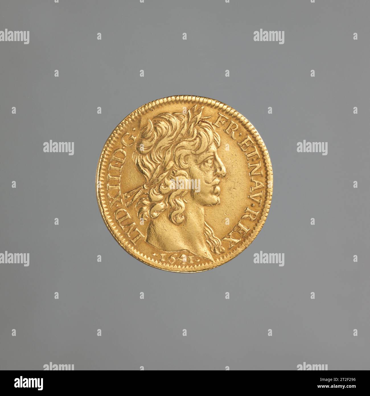 Double Louis d’or of Louis XIII of France (b. 1601; r. 1610-43) Jean ...