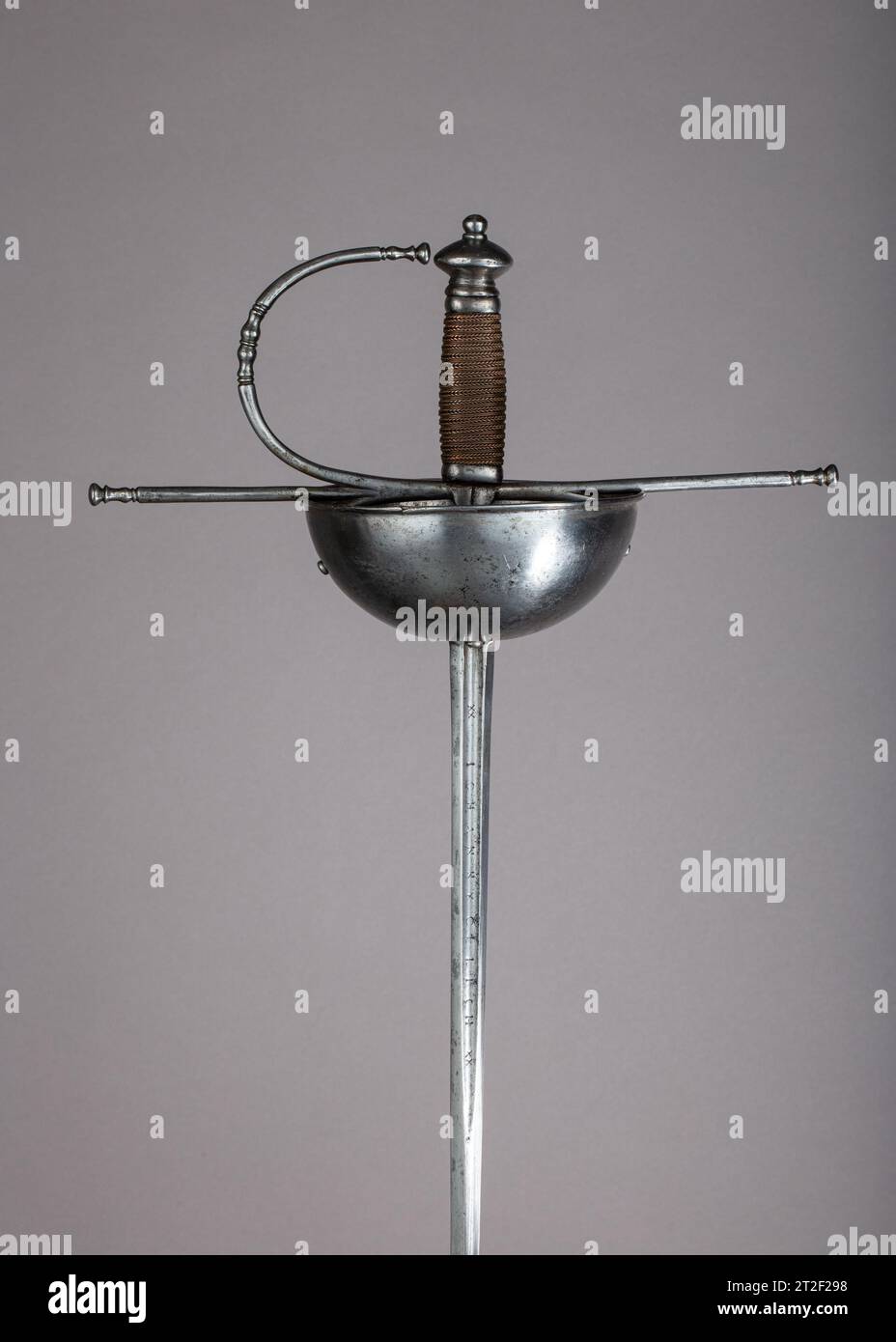 Cup-Hilted Rapier hilt, Spanish; blade, German, Solingen mid-17th ...