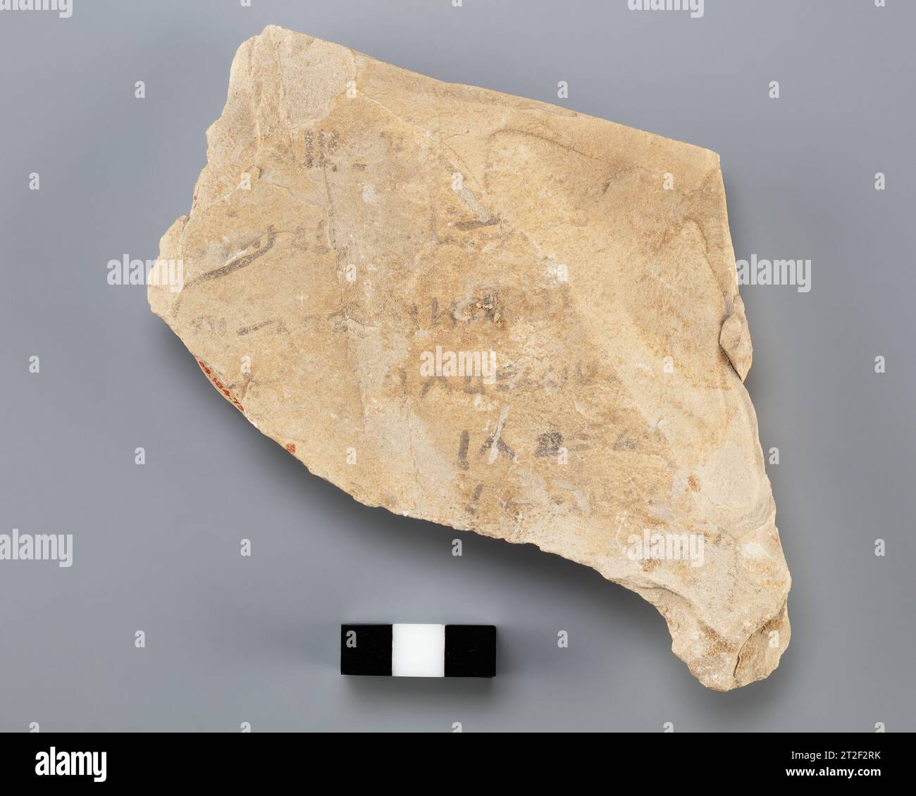 Hieratic ostracon with account New Kingdom, Ramesside ca. 1295–1070 B.C ...