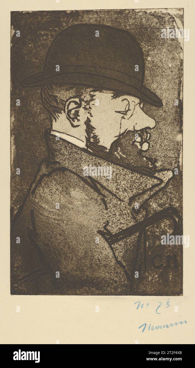 Portrait of Toulouse-Lautrec (Portrait de Toulouse-Lautrec) Various ...
