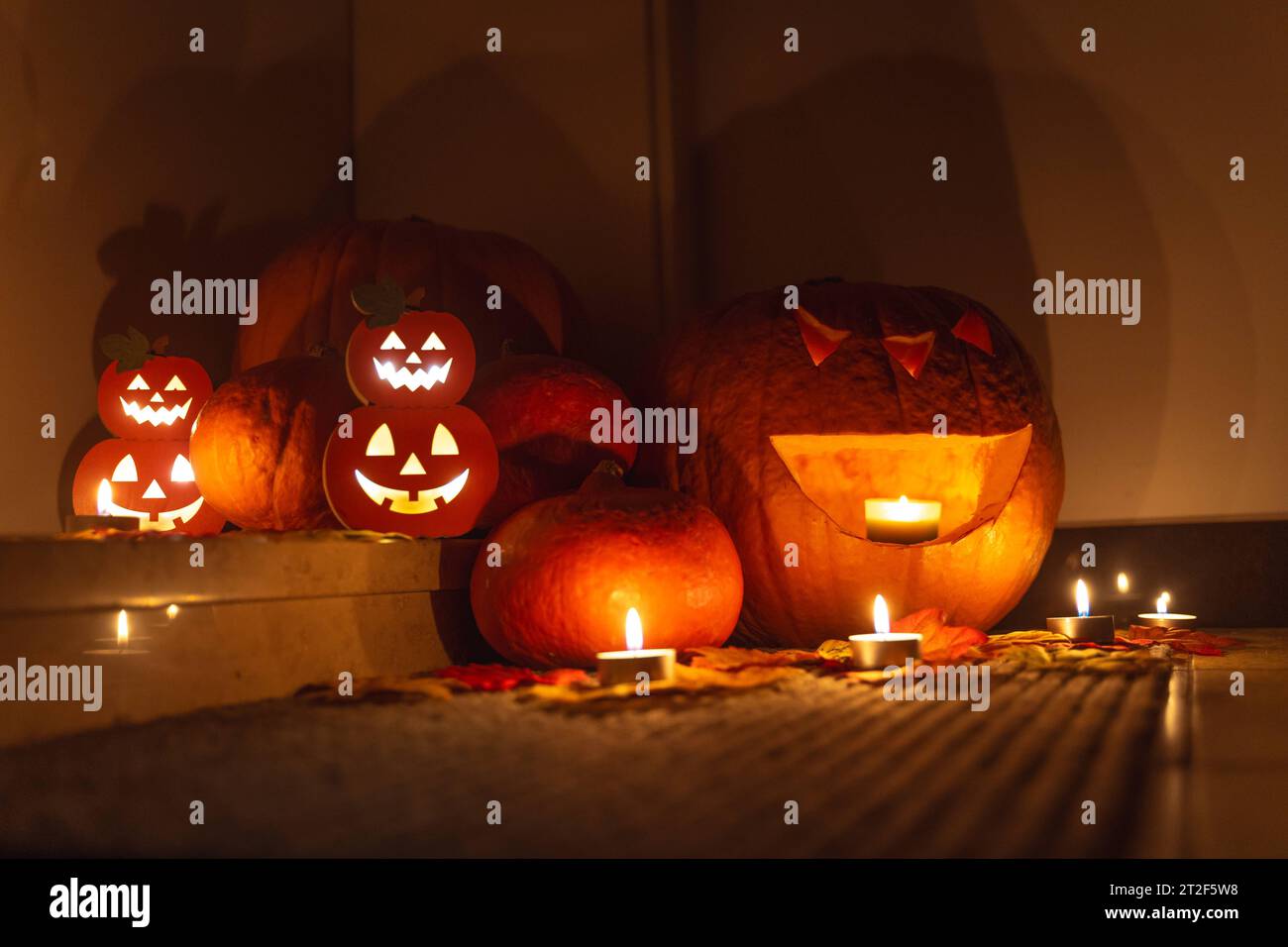 Augsburg, Bavaria, Germany - 18 October 2023: Halloween decoration in ...