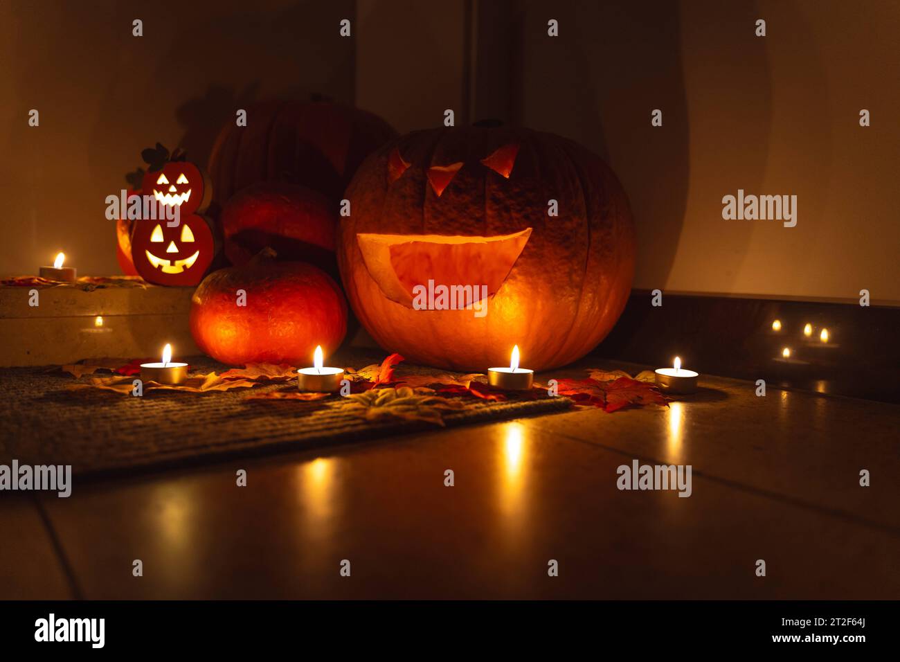 Augsburg, Bavaria, Germany. 18th Oct, 2023. Halloween decoration in ...