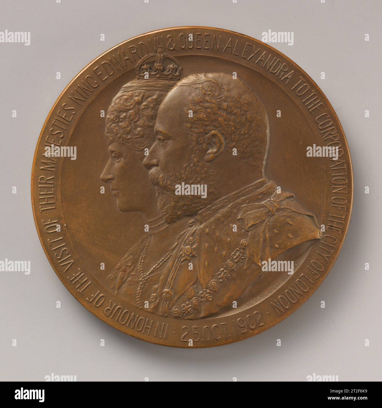 By the City of London in Honor of the Coronation of King Edward VII and ...