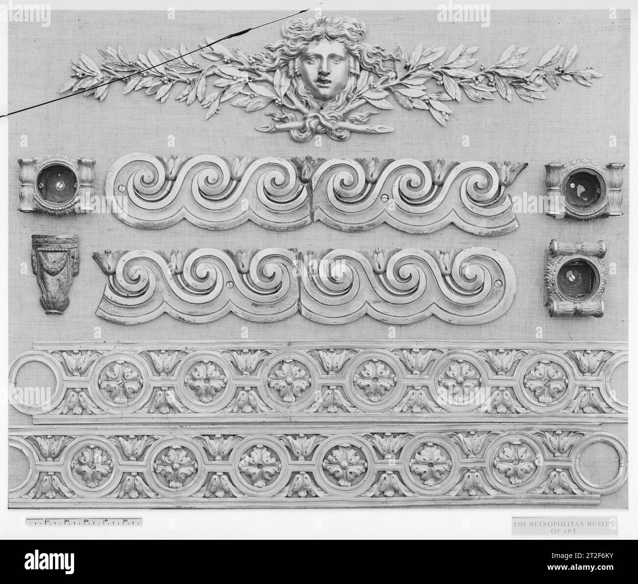 Set of three capitals French 19th century View more. Set of three ...