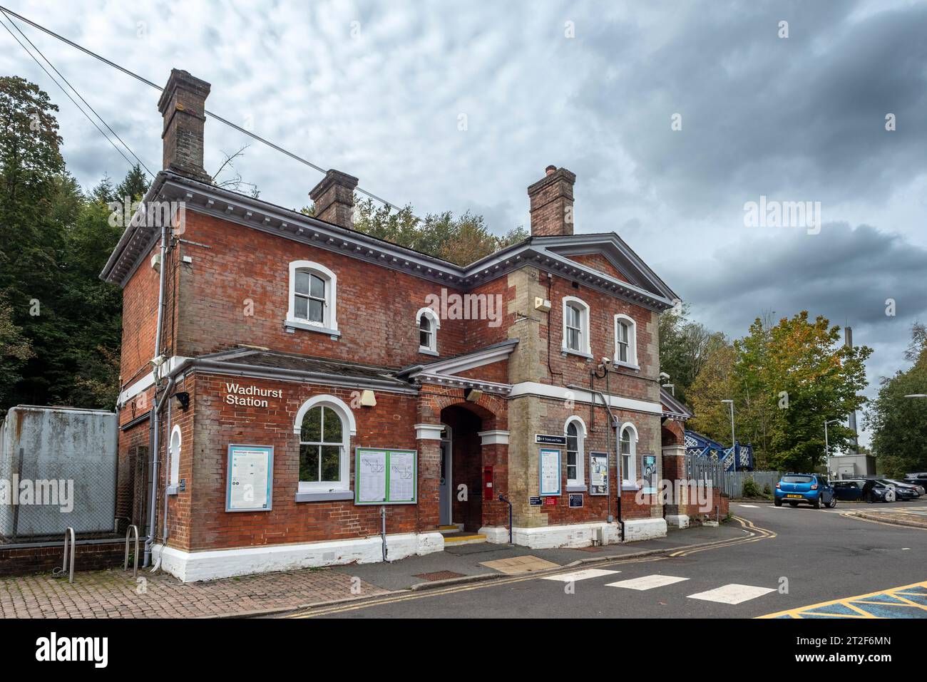 Wadhurst, October 16th 2023: Wadhurst railway station Stock Photo - Alamy