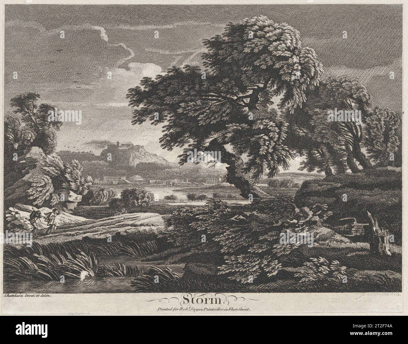 Storm Jean-Baptiste-Claude Chatelain British, French Publisher Robert ...