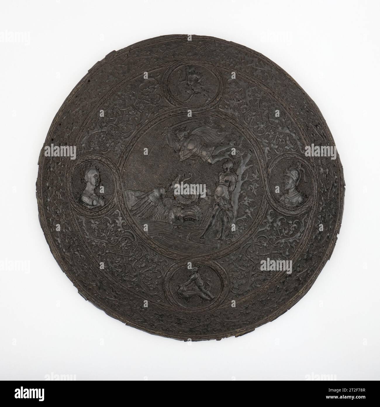 Embossed Shield Italian ca. 1560 This shiled is formed of a circular ...