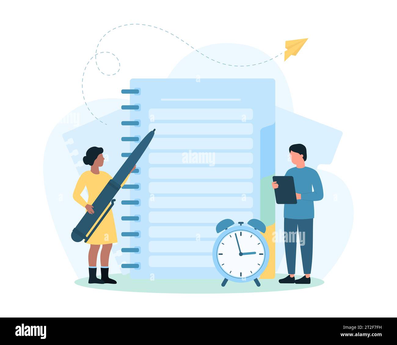 Man notebook cartoon hi-res stock photography and images - Alamy