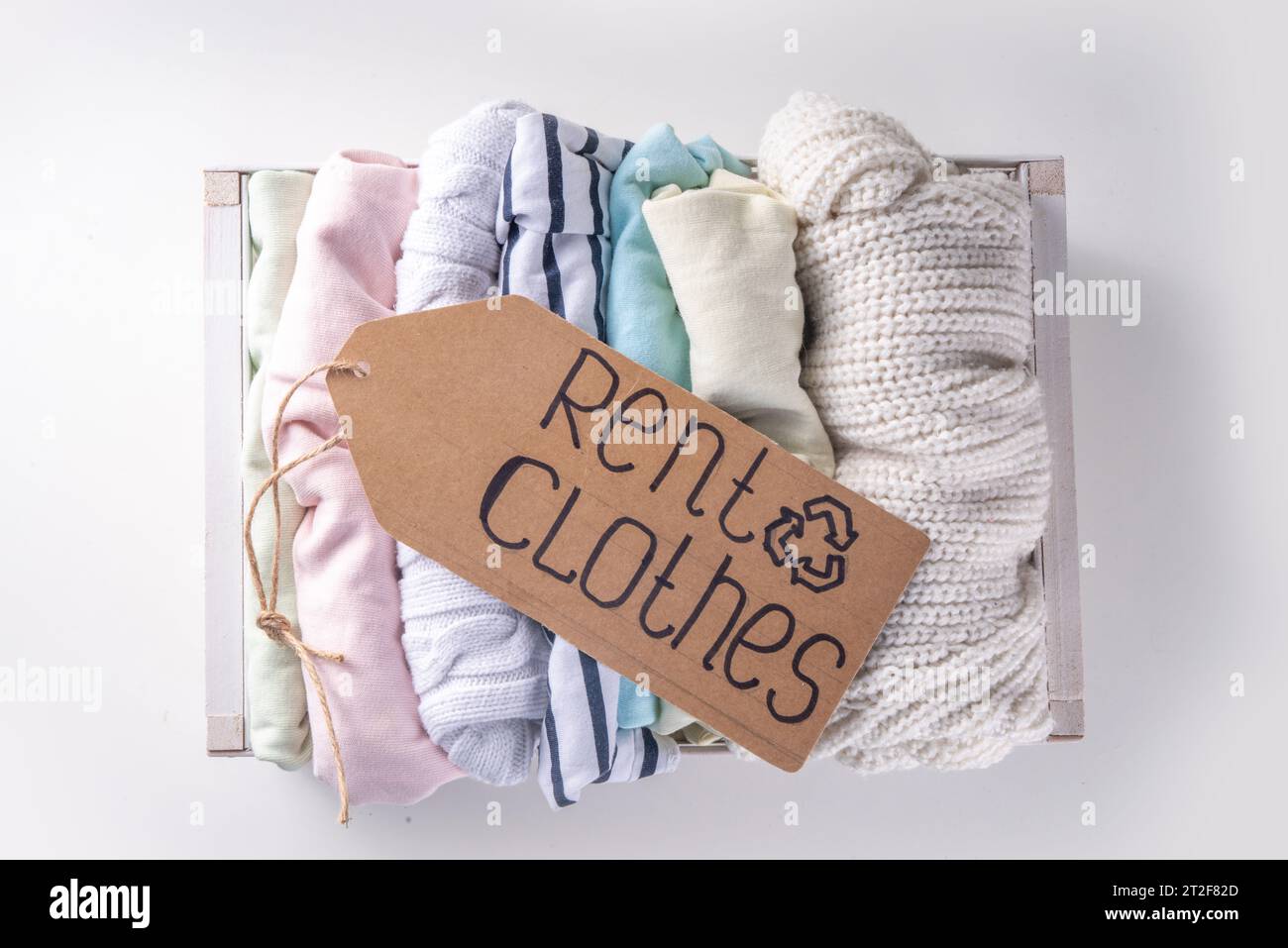 Clothing rental services background, with various woman, man, kids ...