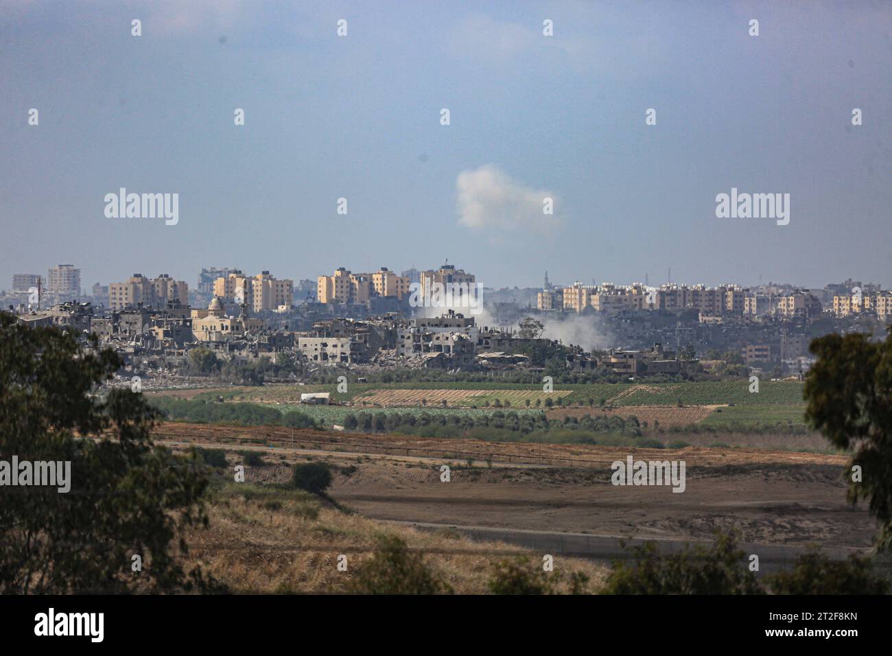 israeli-airstrikes-continue-on-the-13th-day-in-gaza-sderot-israel
