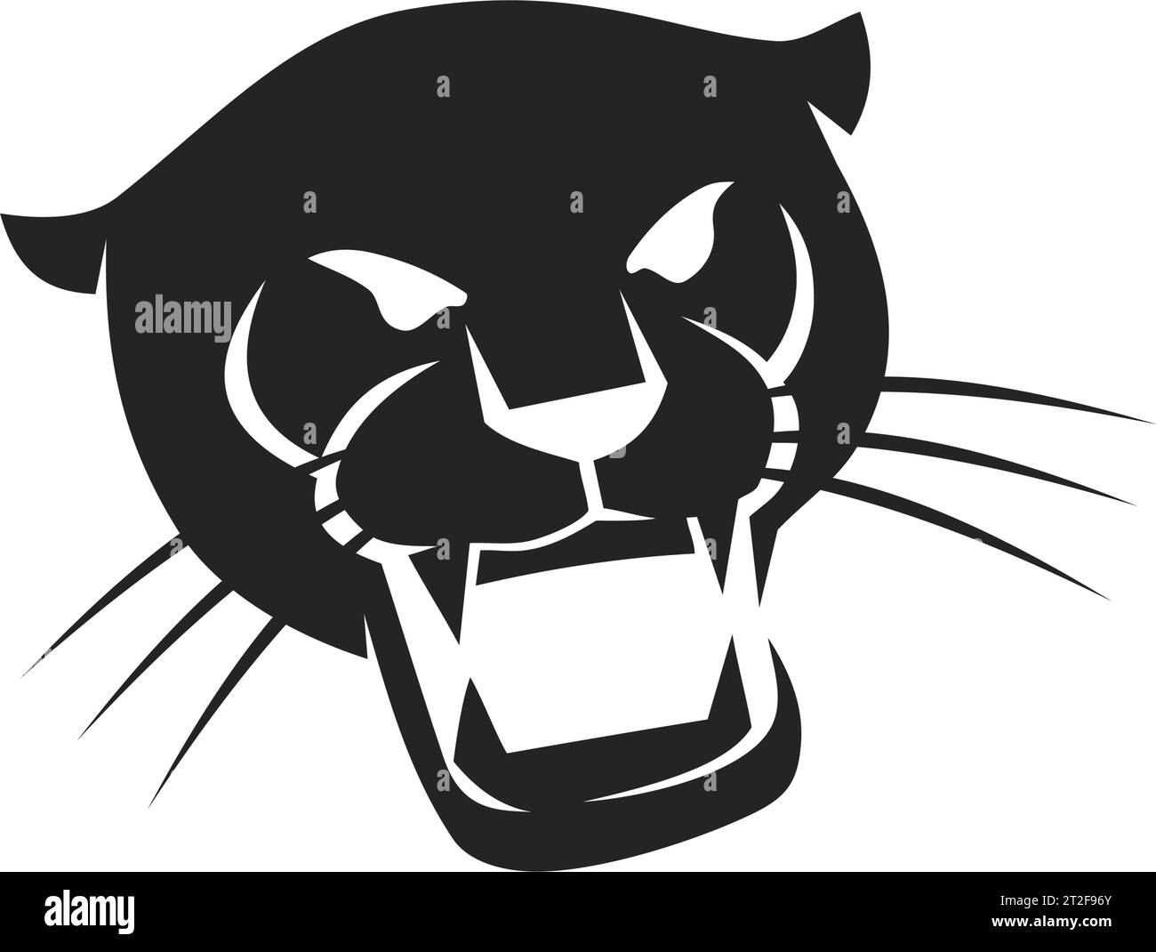 panther logo template Isolated. Brand Identity. Icon Abstract Vector ...
