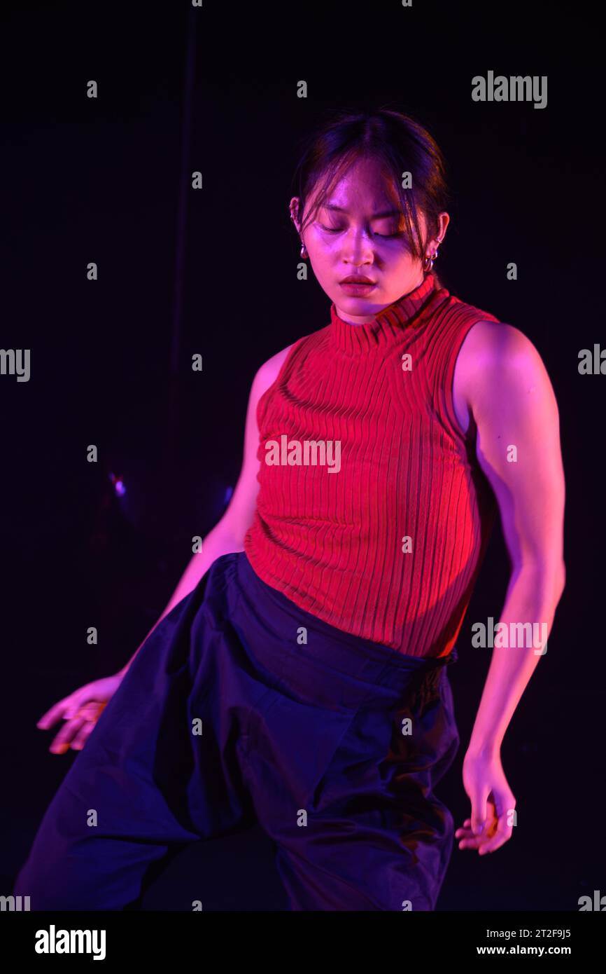 London, UK, 18th October 2023, Dancers Yu-Chien Chang and Laura Lorenzi ...