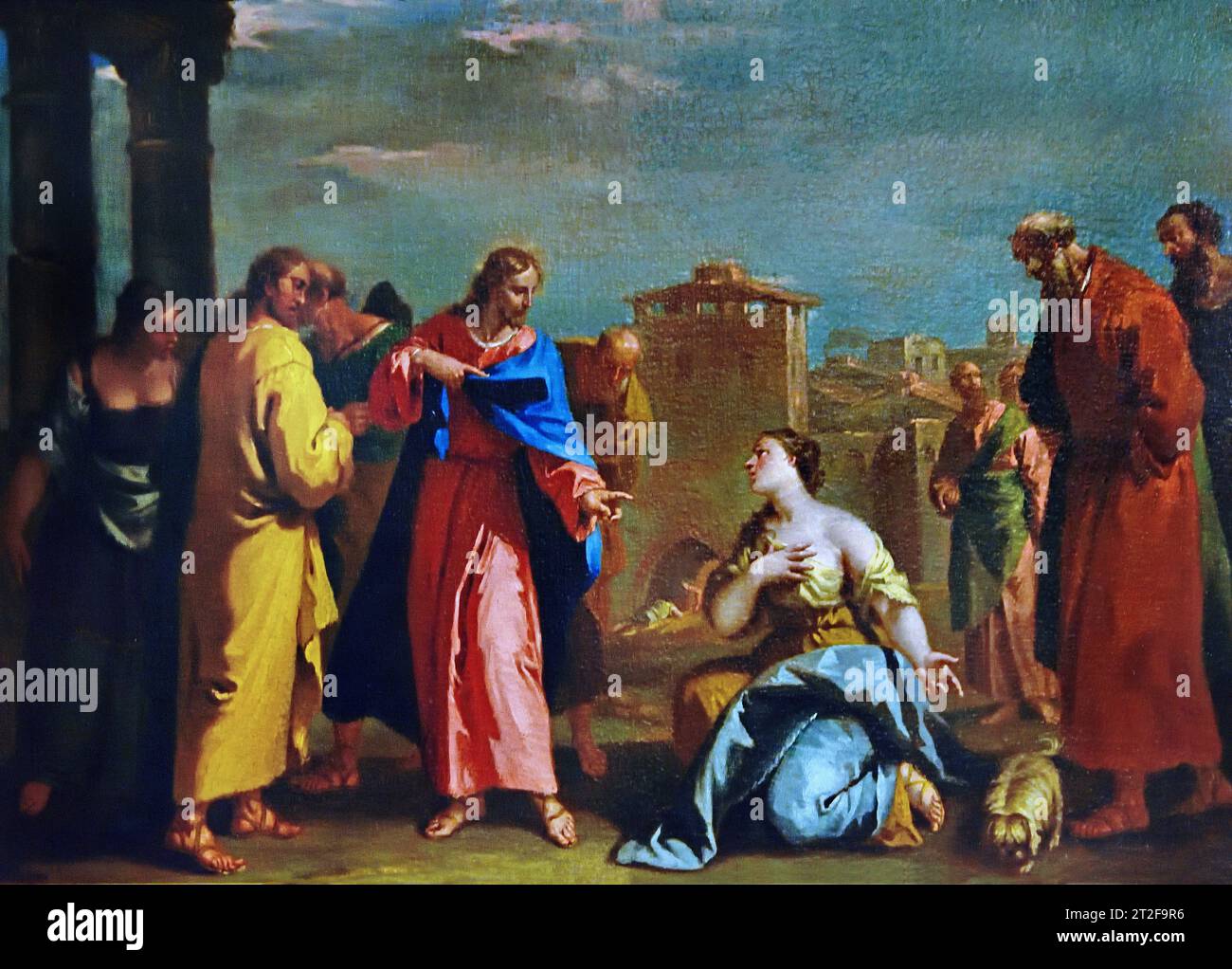 Jesus and the woman of Canaan, Sebastiano Ricci Anthony -Sebastiano ...