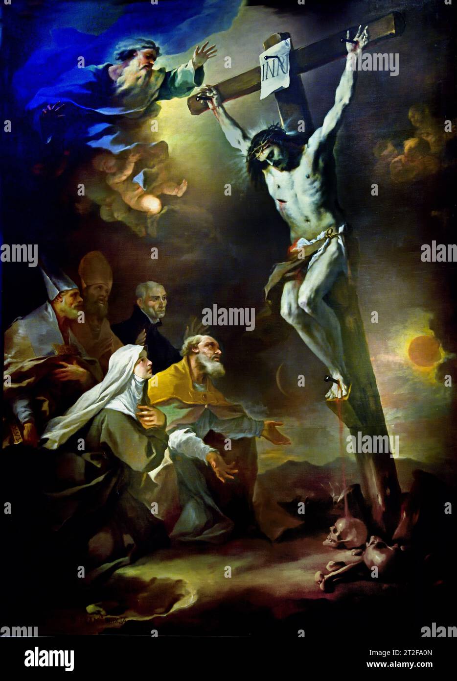 Adoring cross catholic church hi-res stock photography and images - Alamy