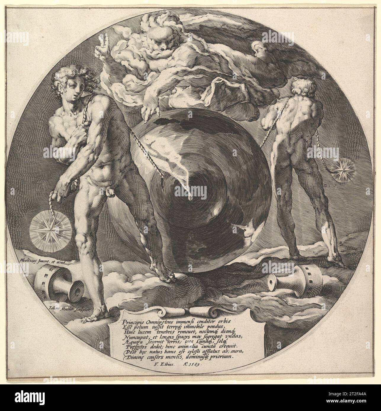 God creating the earth hi-res stock photography and images - Alamy