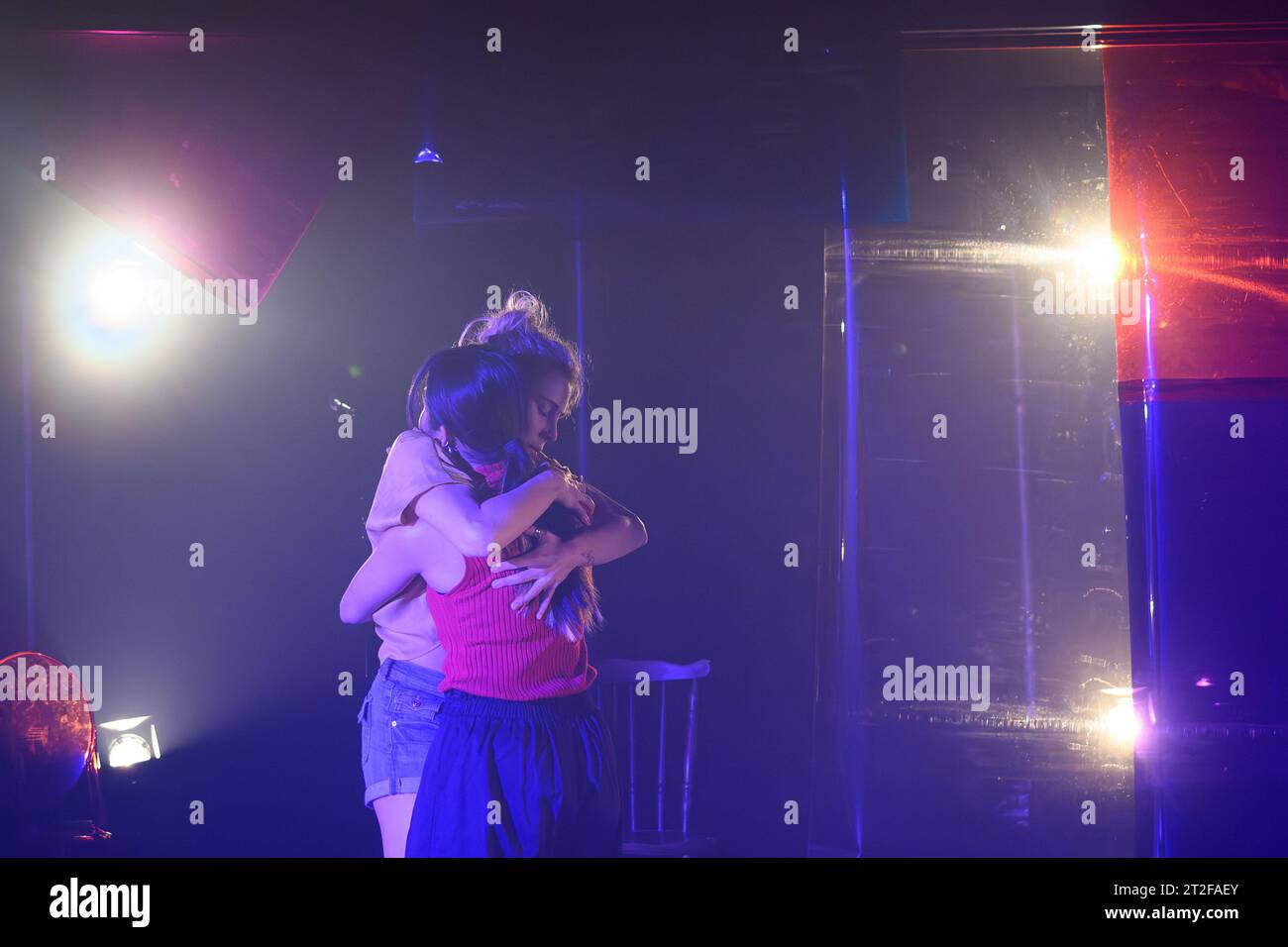 London, UK, 18th October 2023, Dancers Yu-Chien Chang and Laura Lorenzi ...