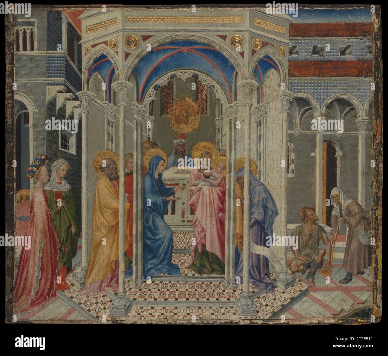 The Presentation of Christ in the Temple Giovanni di Paolo (Giovanni di ...