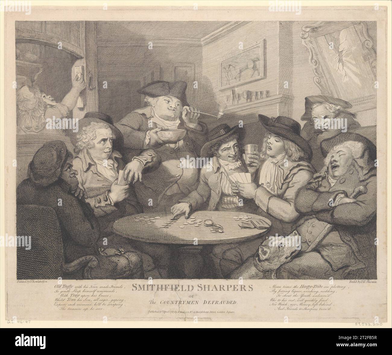 Rowlandson john keyse sherwin hi-res stock photography and images - Alamy