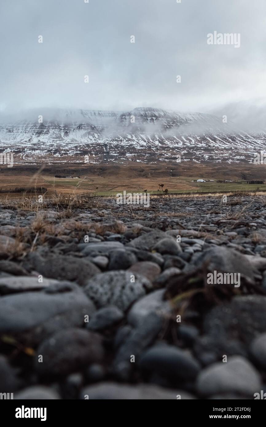 Scenic drive around Iceland Stock Photo - Alamy