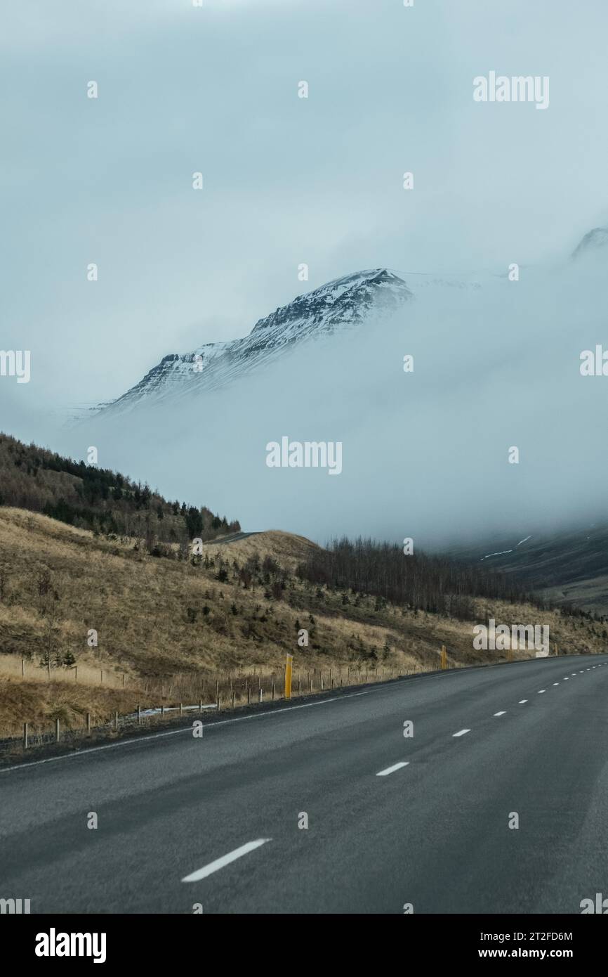 Scenic drive around Iceland Stock Photo - Alamy