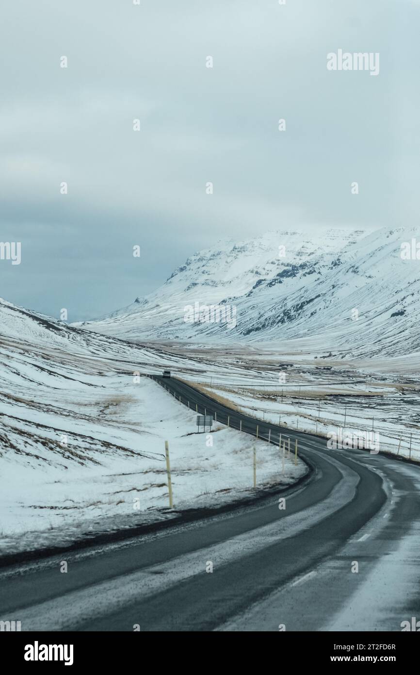 Scenic drive around Iceland Stock Photo - Alamy