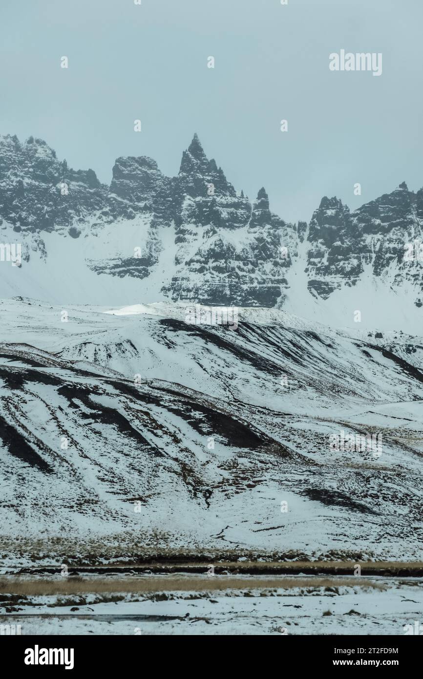 Scenic drive around Iceland Stock Photo - Alamy