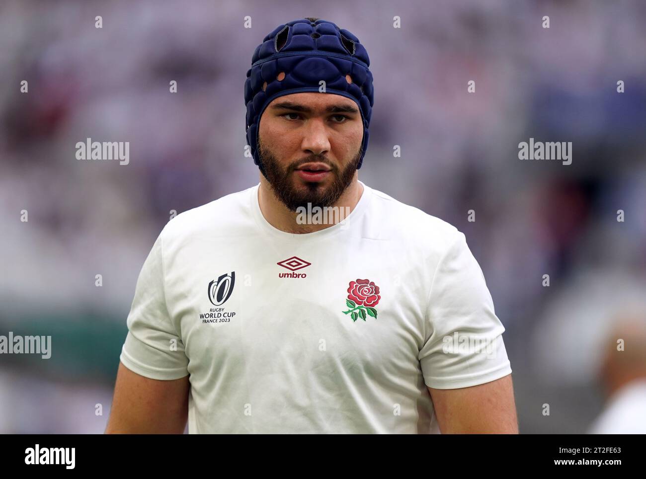 England's George Martin during the Rugby World Cup 2023 quarter final ...