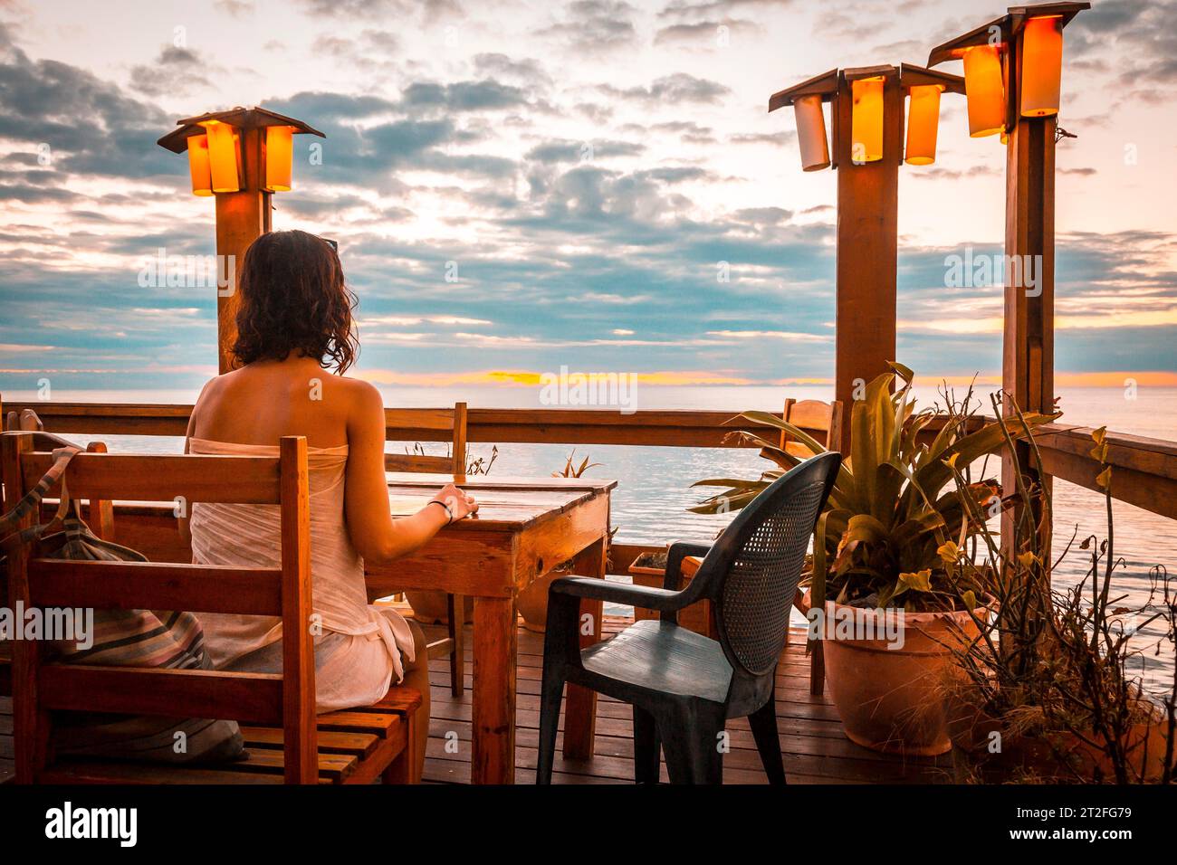 Roatan, Honduras Â», January 2020: A young woman in a West End ...